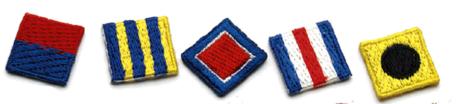 Nautical Code Flag Letters
